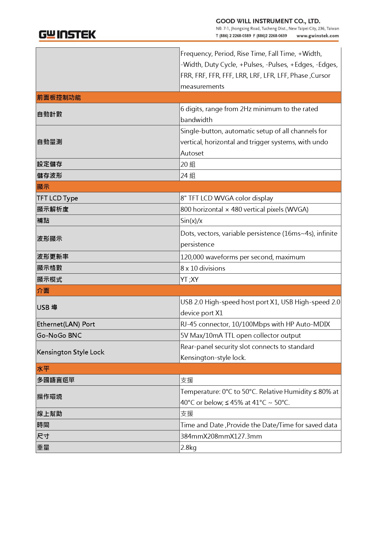 GDS-2000E | 邁克兄弟科技股份有限公司