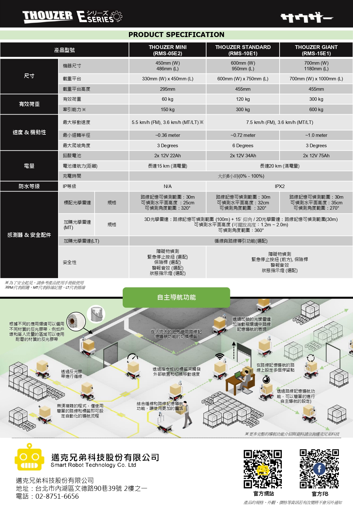 Doog THOUZER E系列 | 邁克兄弟科技股份有限公司