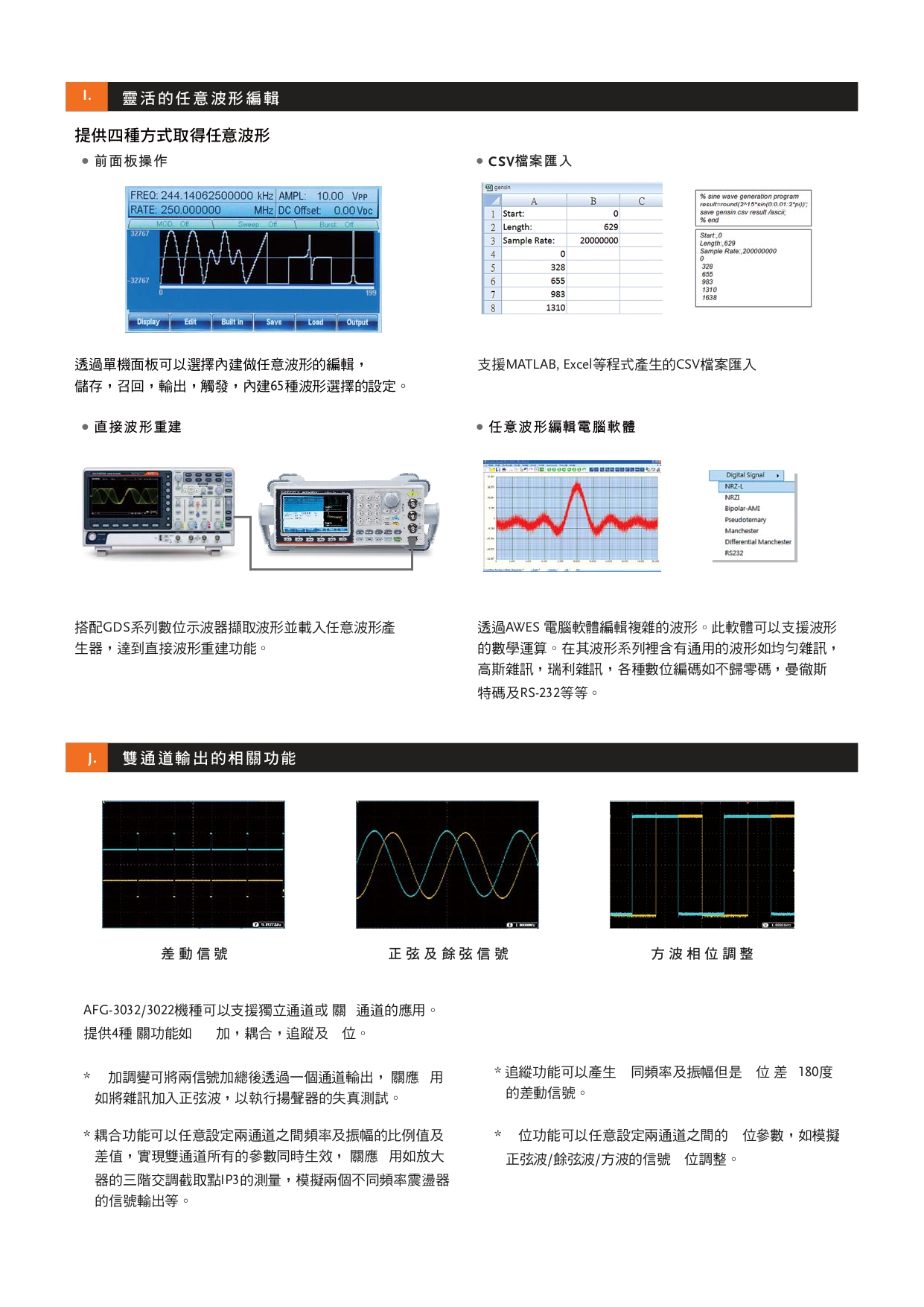 AFG-3000系列 | 邁克兄弟科技股份有限公司