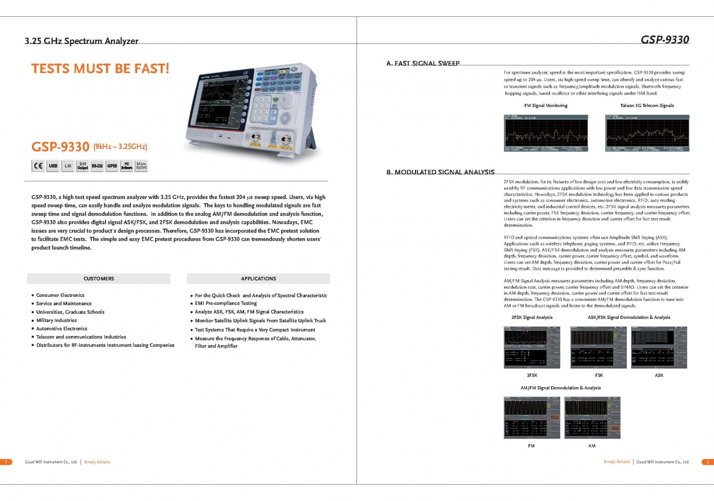 GSP-9330 | 邁克兄弟科技股份有限公司