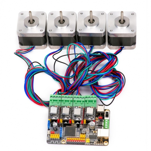 MegaPi Stepper Motor Driver (步進馬達驅動器)-Makeblock (mbot)-電子模組 - 產品介紹