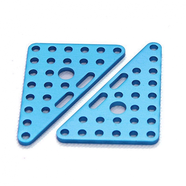 Triangle Plate 6×8-Blue (Pair) | 邁克兄弟科技股份有限公司
